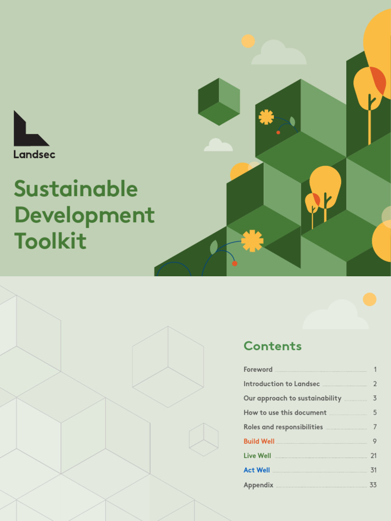Landsec Sustainable Development Toolkit 1659640748 | PDF