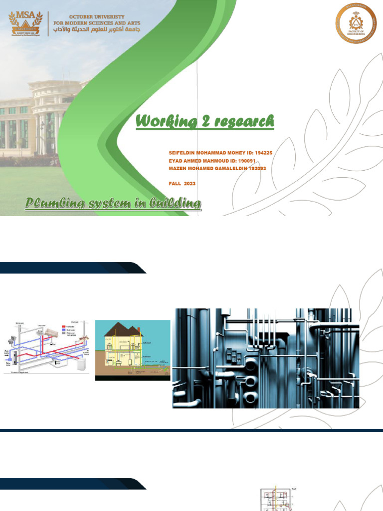 MSA Presentation Pipe System | PDF