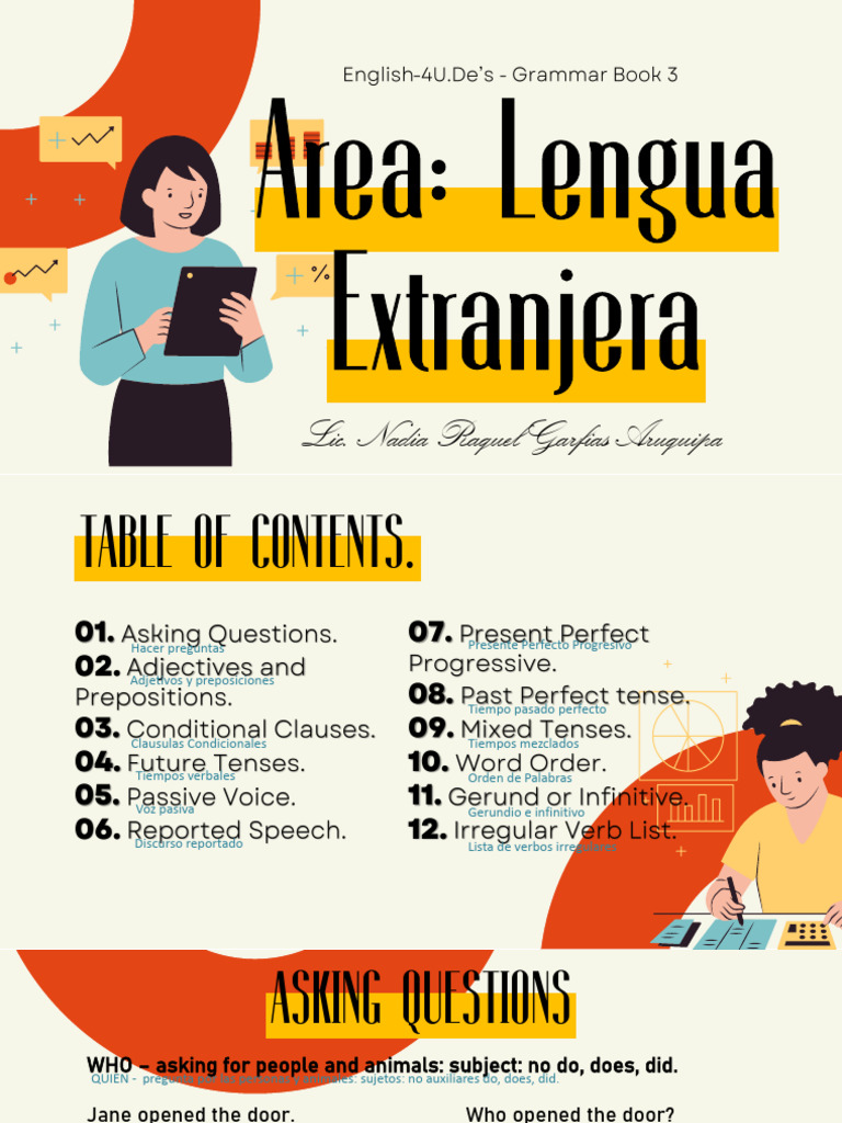 English4u Grammar Book - Book III | PDF