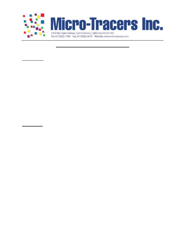 A-3-Quantitative-Assays-With-Microtracer-F-6-12-13-ZE-1 | PDF