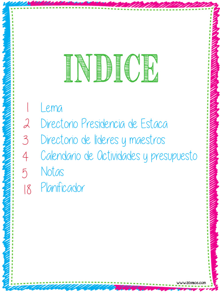 Planificador 2020 MUJ JOV | PDF