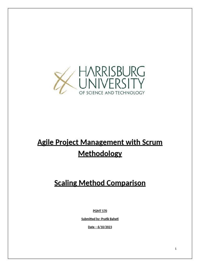 Scaling Method Comparison | PDF
