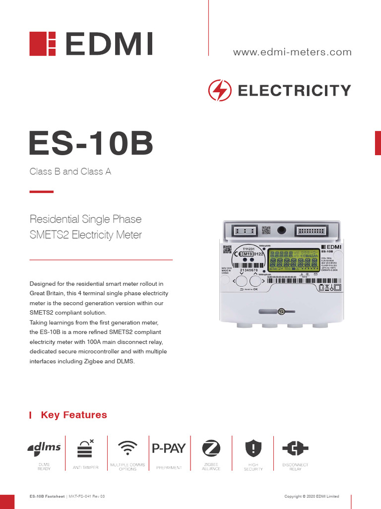 ES 10B Factsheet English | PDF