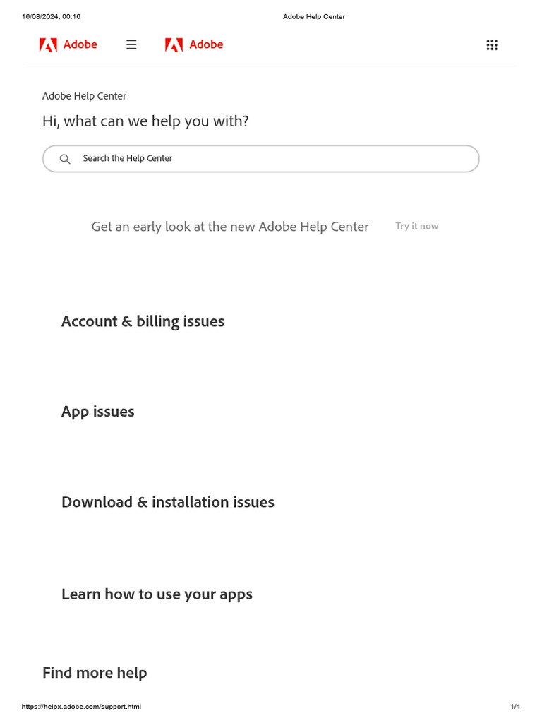 Adobe Help Center | PDF Adobe Help Center | PDF