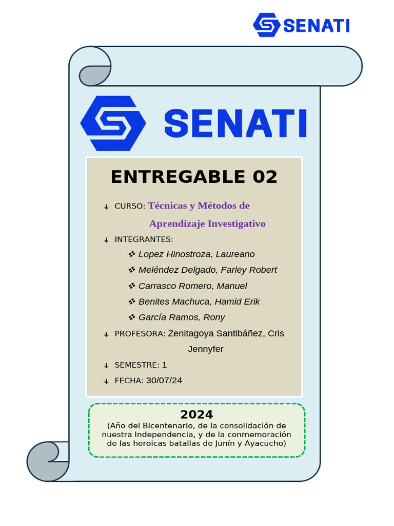 Entregable 2 - Técnicas y Métodos de Aprendizaje Investigativo | PDF