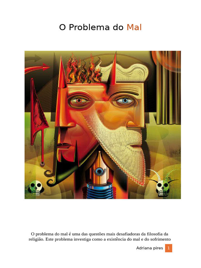 O Problema Do Mal_Adriana Pires | PDF