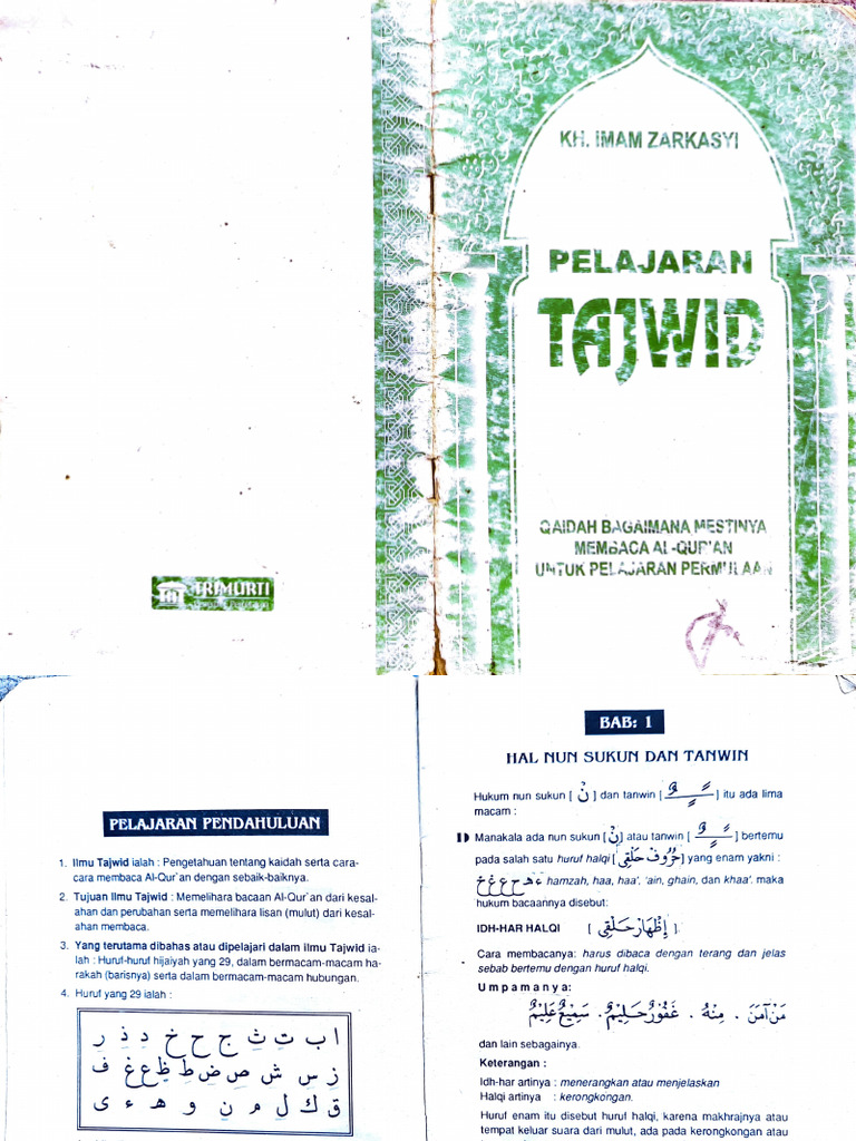 Pelajaran Tajwid | PDF