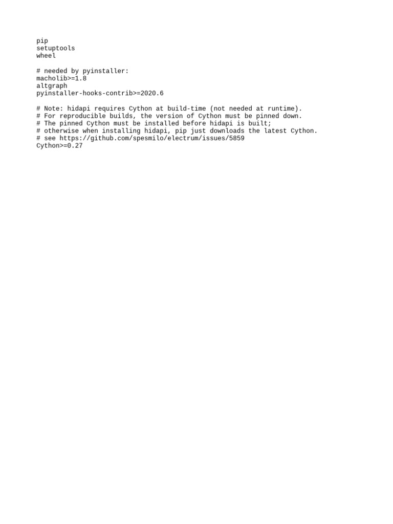 Requirements Build Mac Pdf 