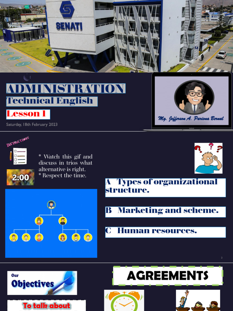 Types of Organizational Structures - L1 - Sat | PDF