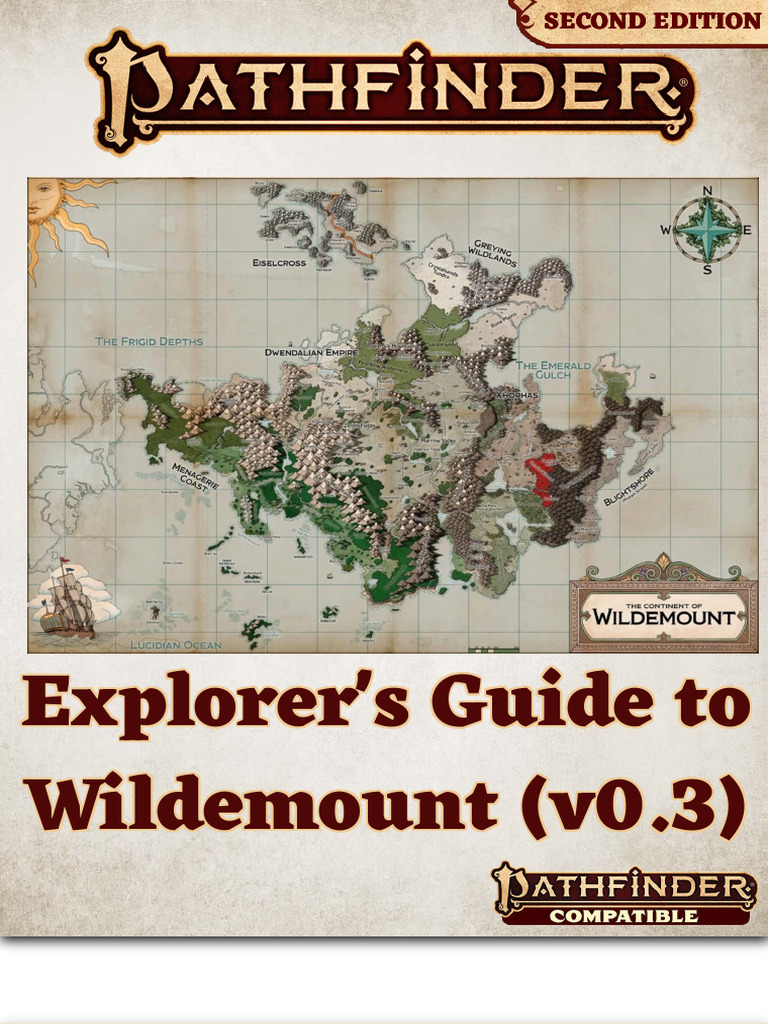 Pathfinder 2e Wildemount Conversion - GM Binder | PDF