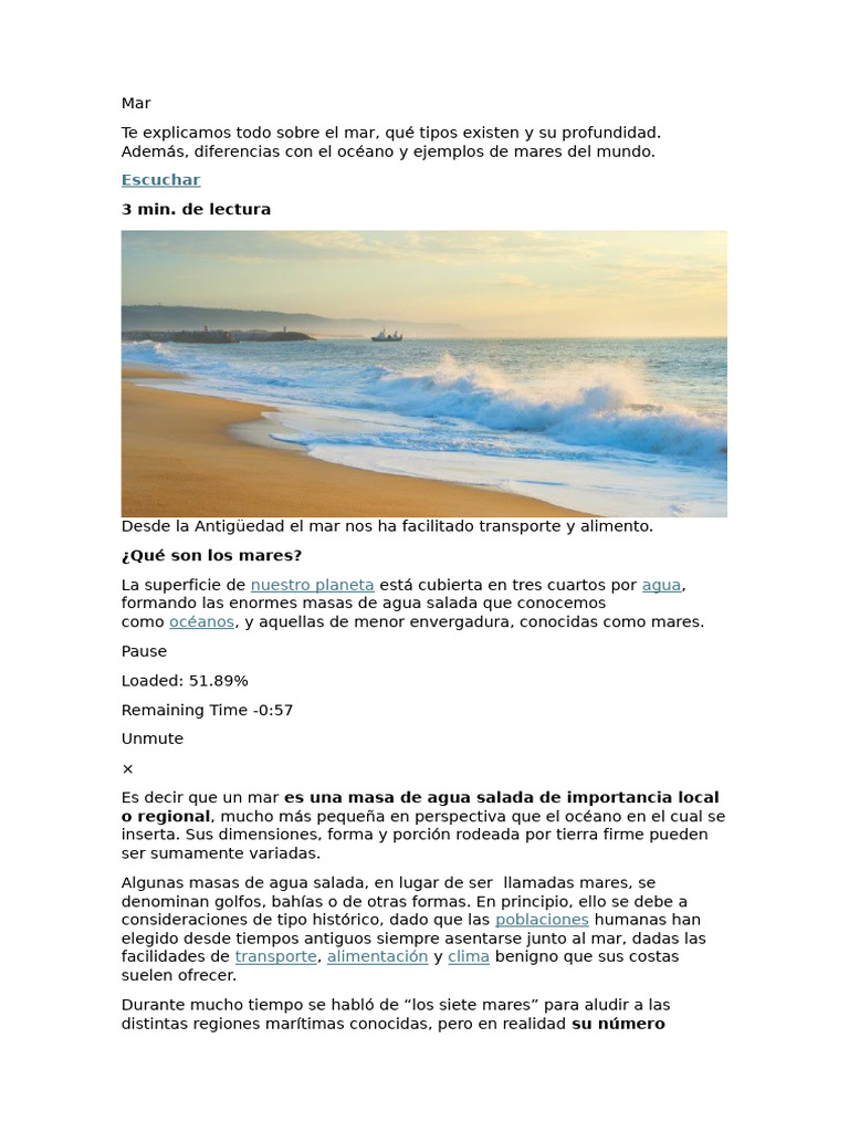 el mar | PDF