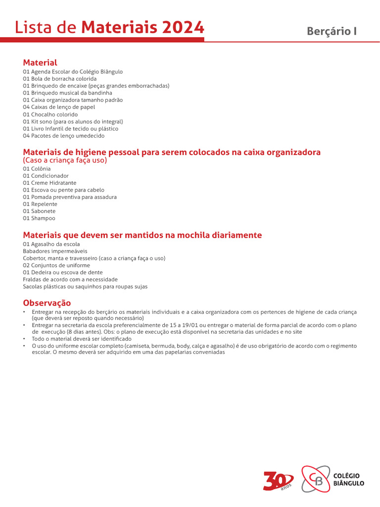 Listas 2024 Site 1 | PDF