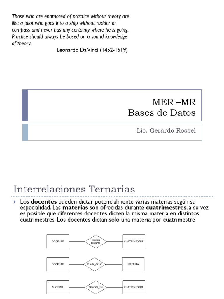 Clase MER | PDF