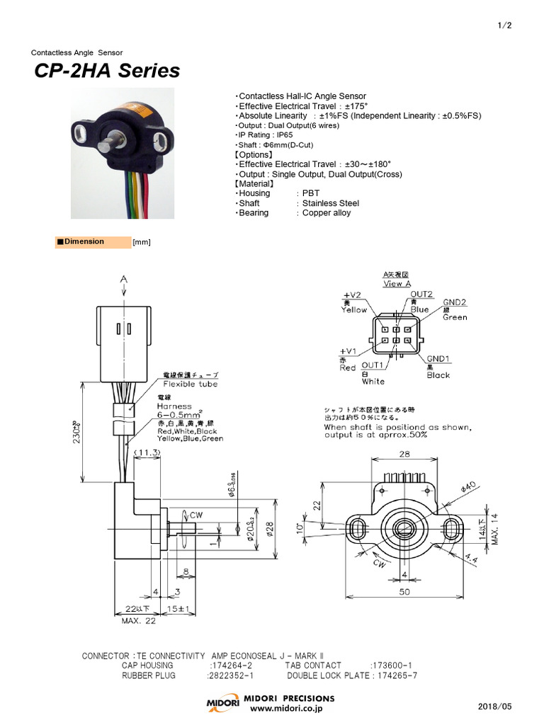 DILTRONIC CP 2HA Serie Datasheet | PDF