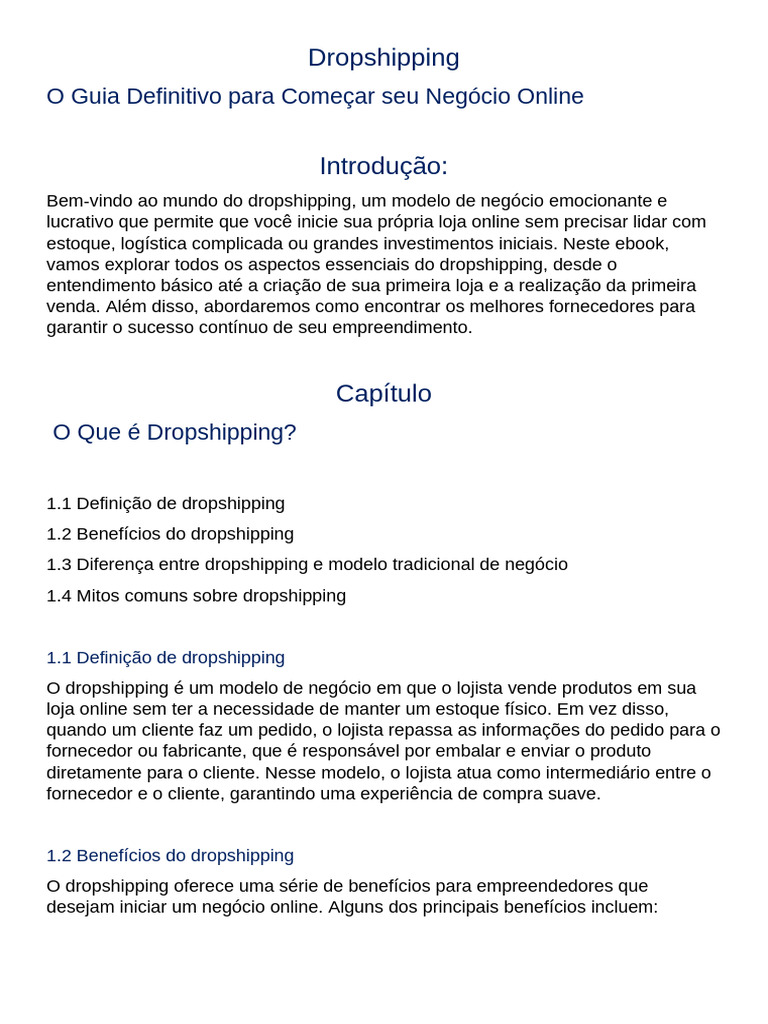 Dropshipping | PDF