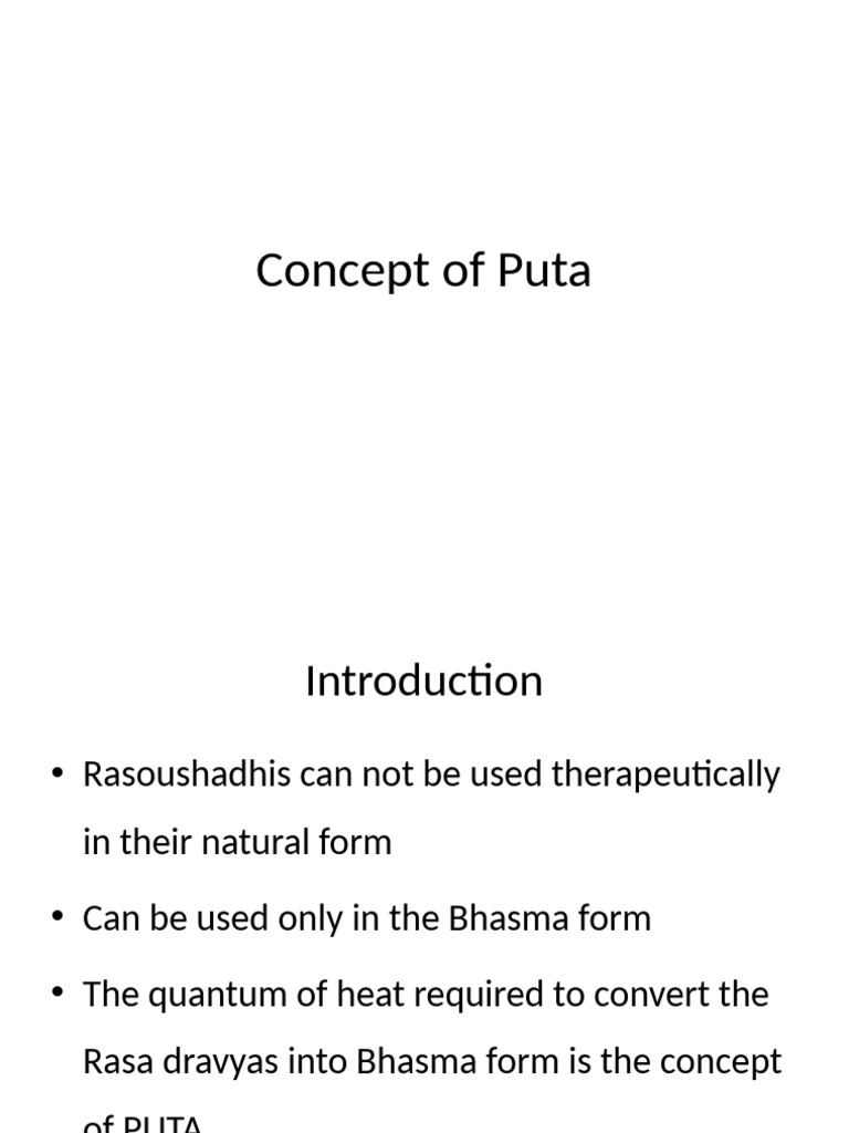Concept of Puta | PDF