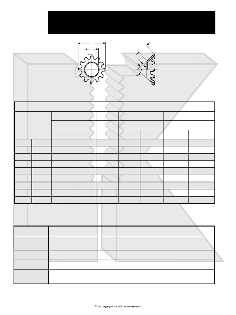 ASME B18.21.1-1999 Washers-LockCountersunkExternal | PDF