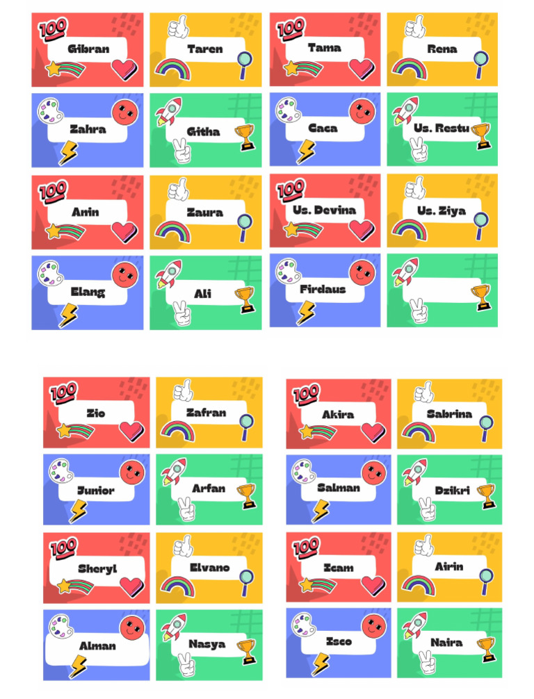 Name tag | PDF