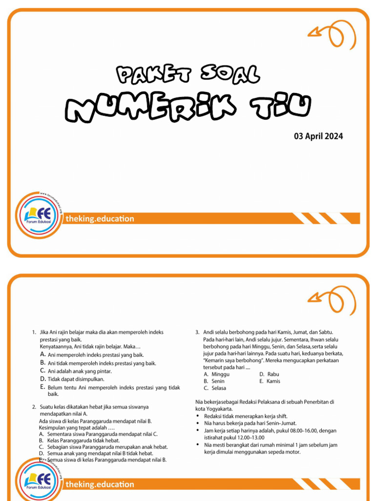 PERTEMUAN 4 - TIU 4 (Kompilasi) Proset | PDF