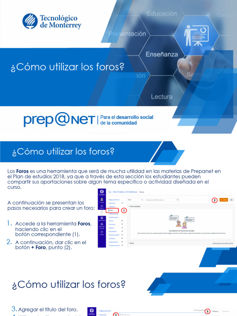 B3T1Rm Como Utilizar Foros | PDF