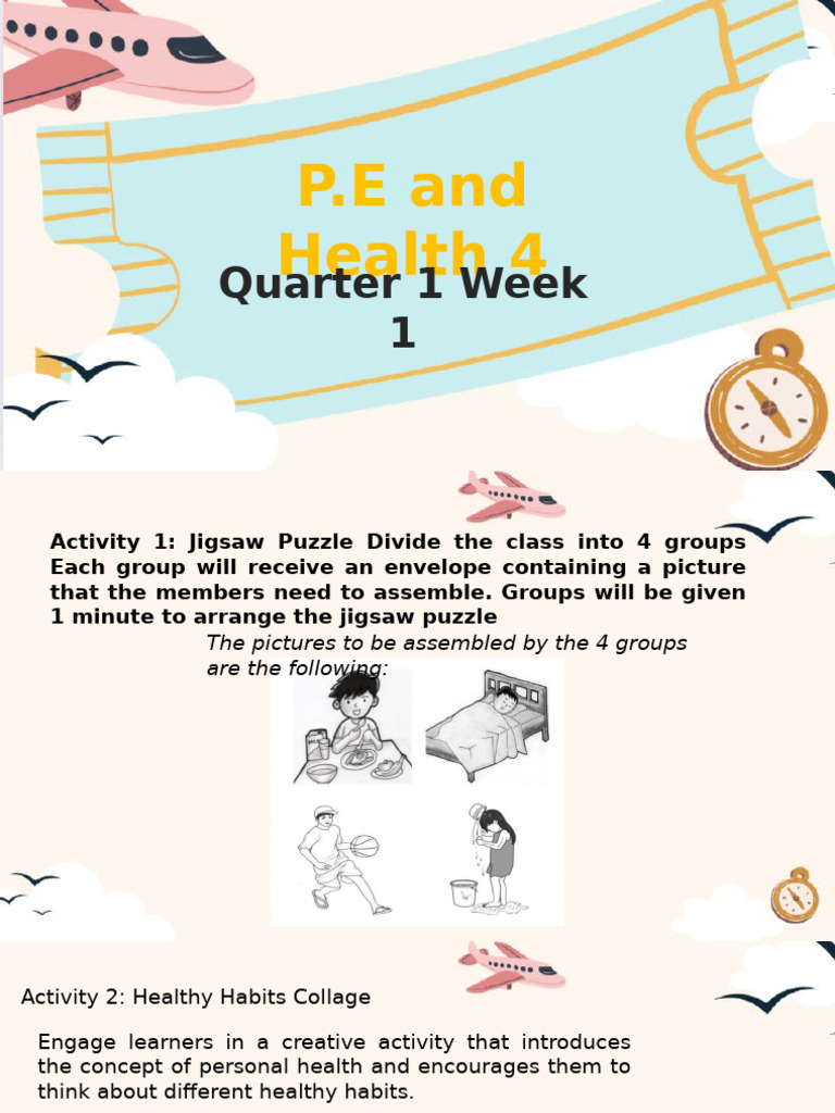 Pe&Health 4 q1wk1 | PDF