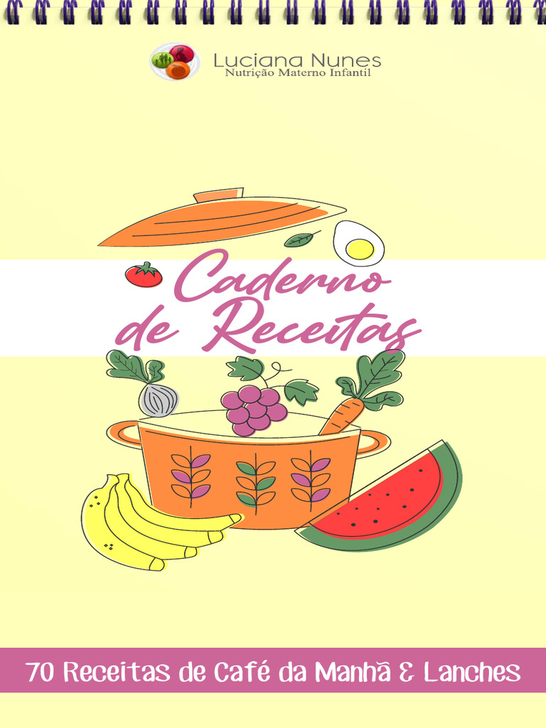 Receitinhas+Para+Cafe +Da+Manha +e+Lanches | PDF