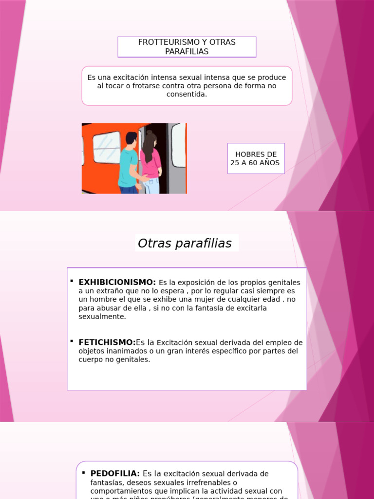 Otras Parafilias | PDF