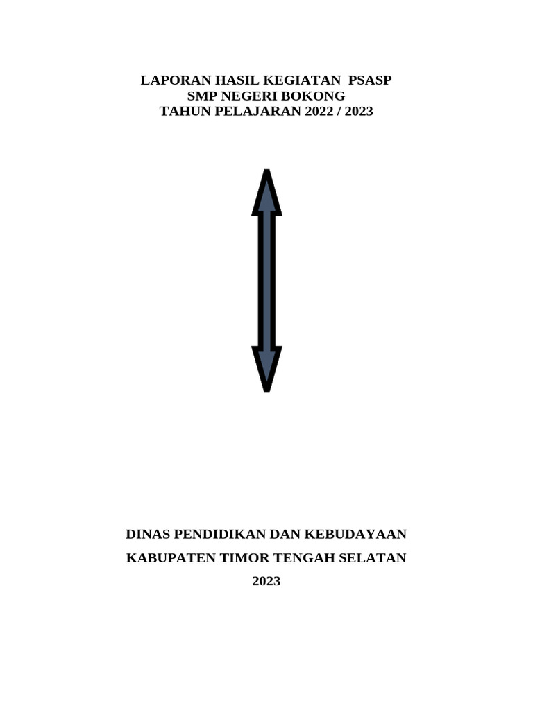 Laporan Psasp 2023 | PDF