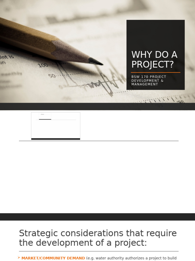 Why Do A Project | PDF