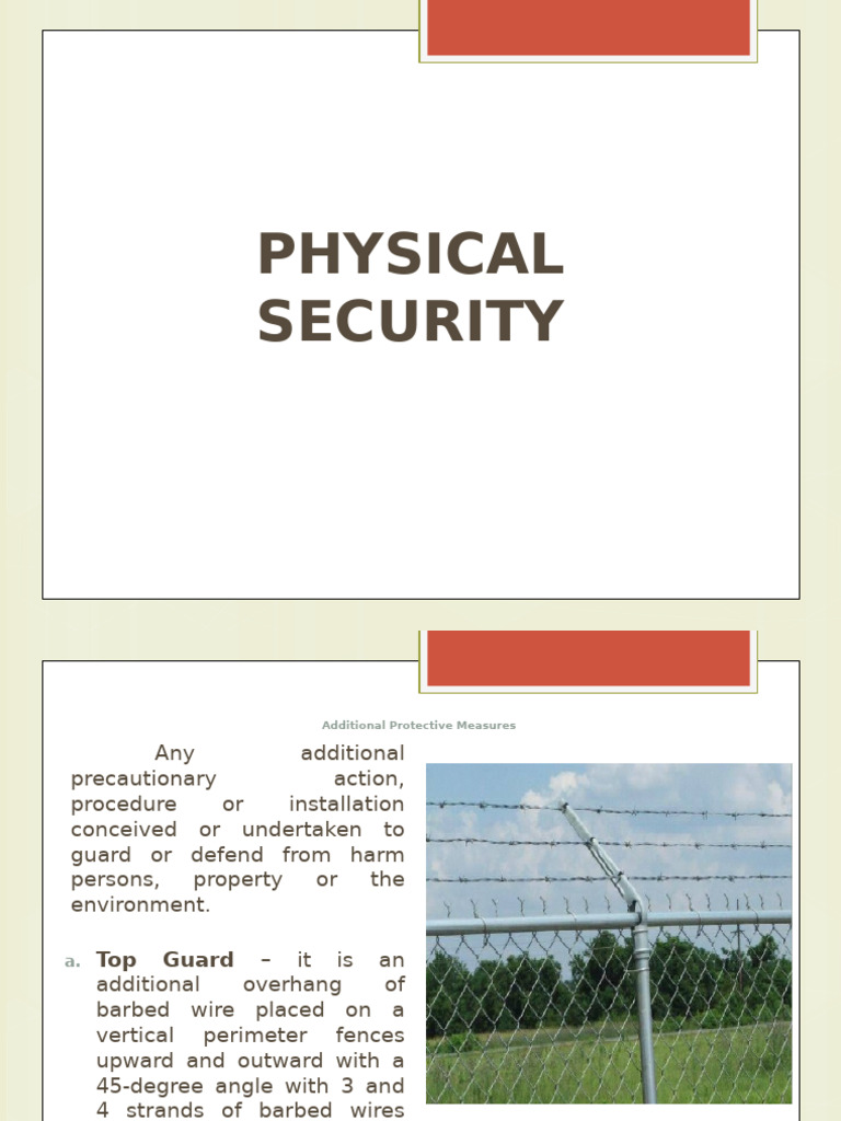 Midterm Physical Security | PDF