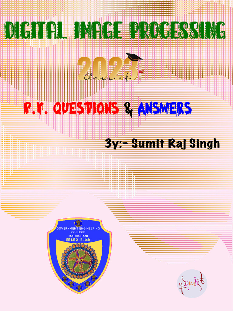 Digital Image Processing | PDF