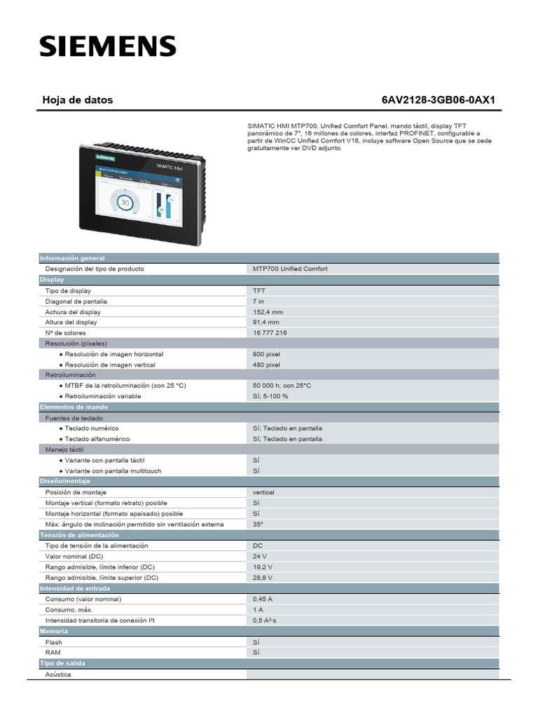 Manual HMI Siemens | PDF | Tarjeta de memoria | Tecnología digital