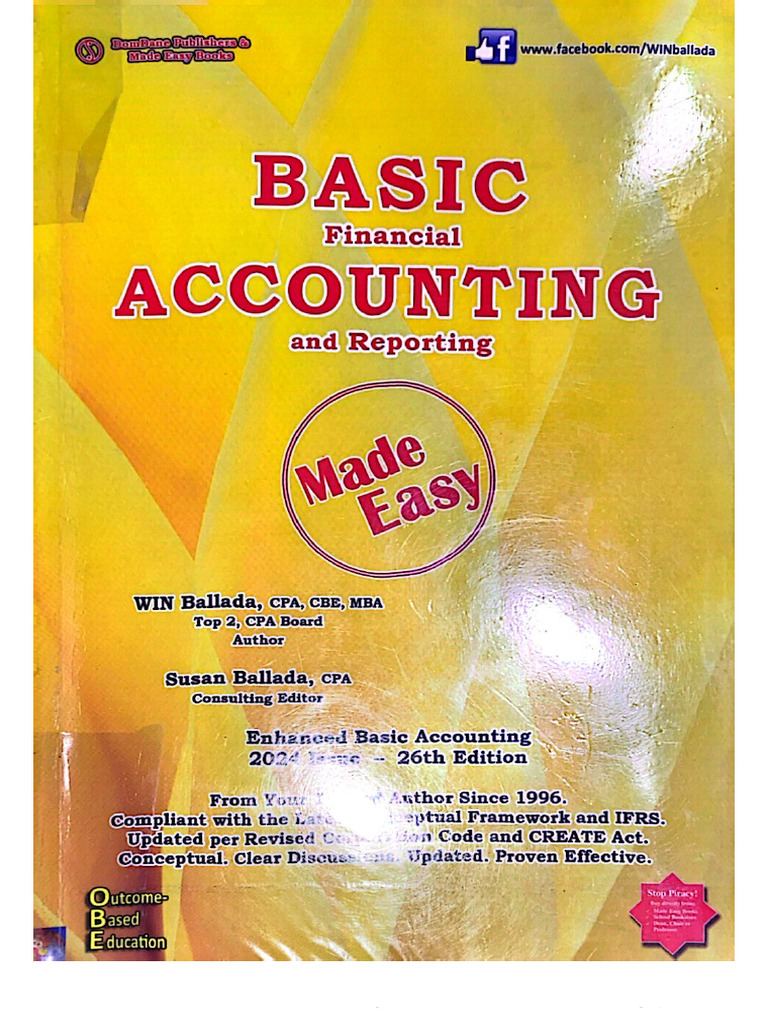Basic Accounting Topics | PDF