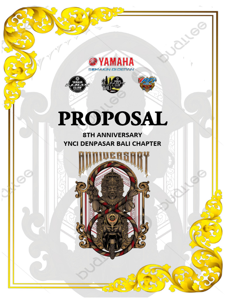 Proposal Anniv DBC | PDF