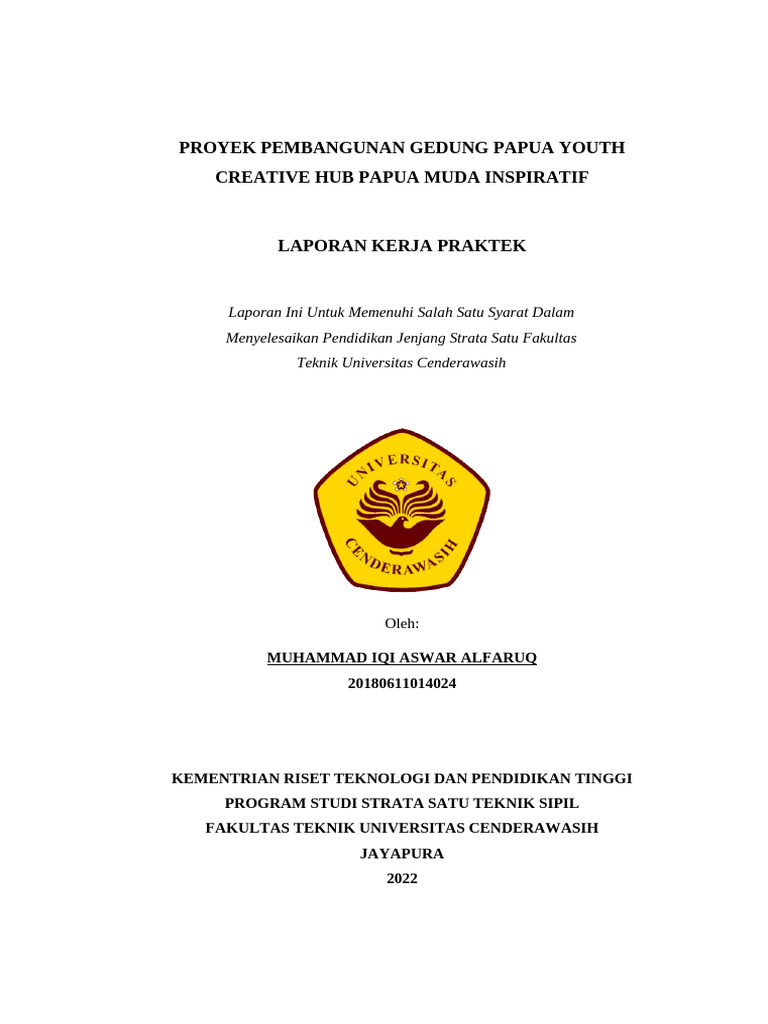 Ayo Buat Laporan Kp | PDF