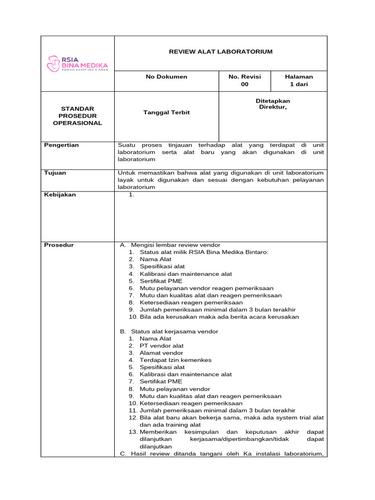 SPO Review Alat | PDF