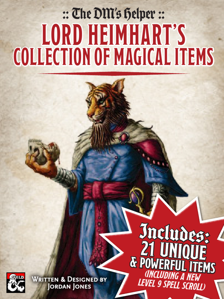Unique Magical Items Collection | PDF | Dungeons & Dragons | Wizards Of ...