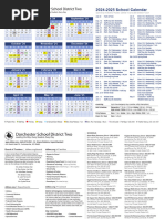 Fort Mill School Calendar 2024-2025 | PDF | Holidays | Observances