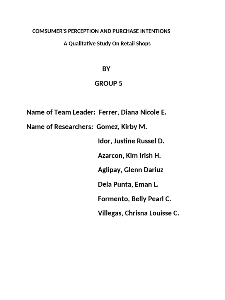 CHAPTER 1_(GROUP 5) | PDF