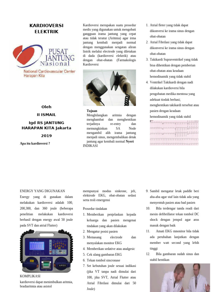 Liflet Kardioversi | PDF