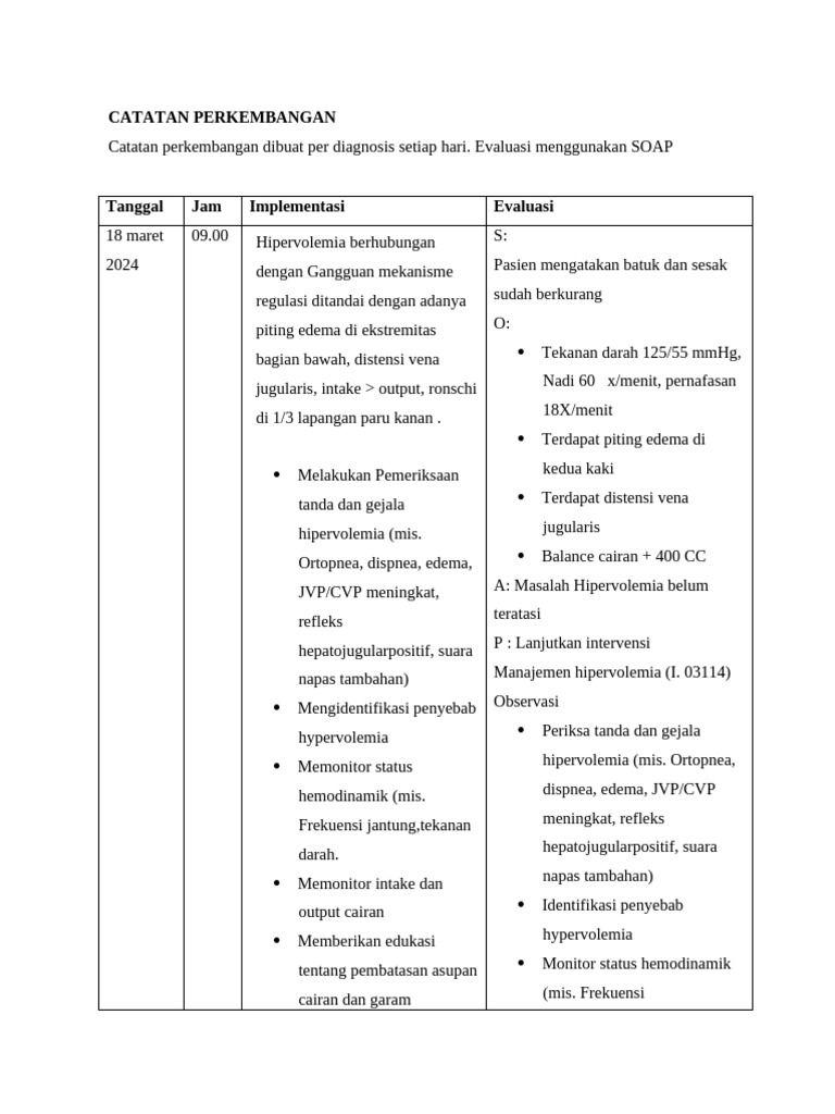 Catatan Perkembangan HD | PDF
