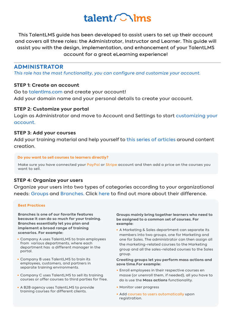 TLMS_Implementation guide (2) | PDF