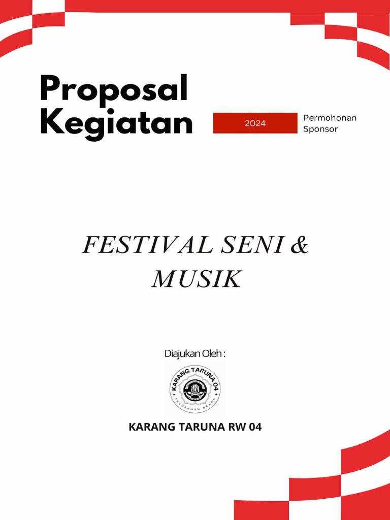 Merah Putih Proposal Kegiatan HUT RI | PDF