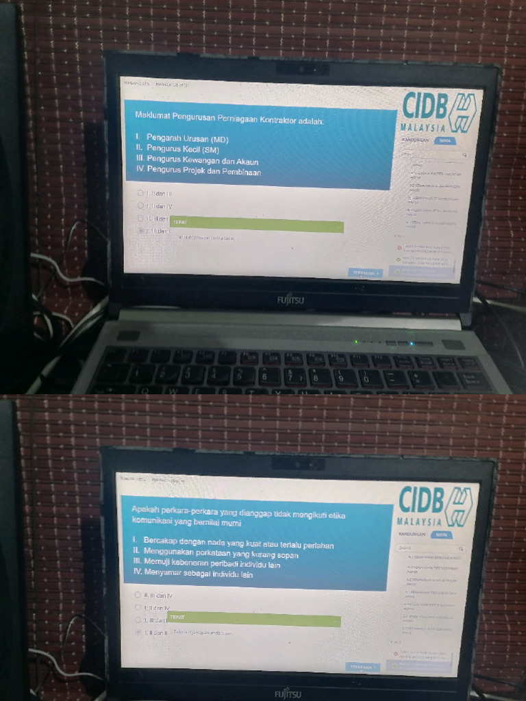 Kuiz Pengurusan CIDB | PDF