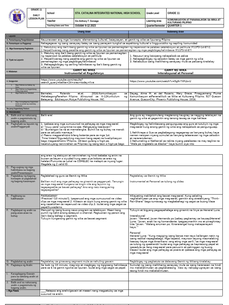 DLP Week 5 Kom | PDF