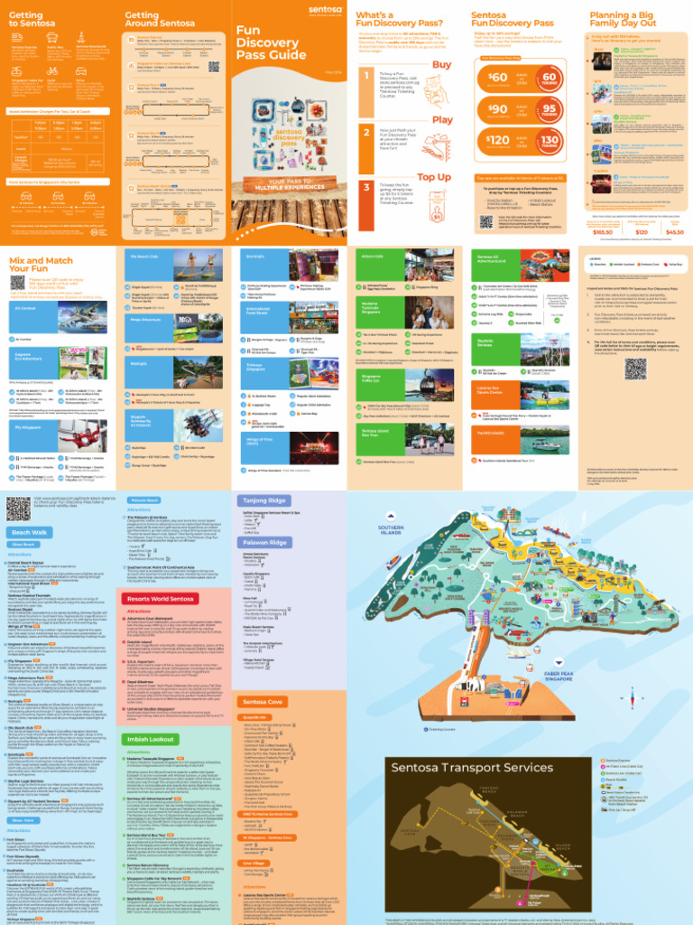 SENTOSA - MAY2024 - Fun Discovery Pass - EN | PDF
