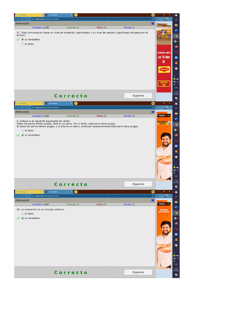 Respuestas Simulador | PDF