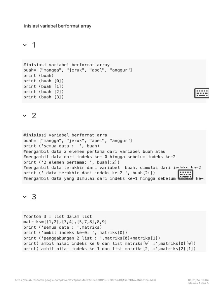 Alpro Pertemuan 11-12.ipynb - Colaboratory | PDF