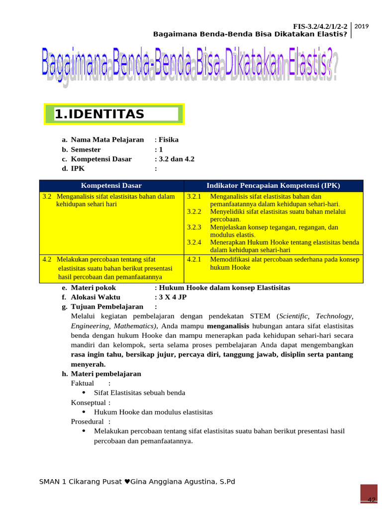 UKBM 2 FIS-3.2-4.2-1.2-2 (Elastisitas - Fixed) | PDF