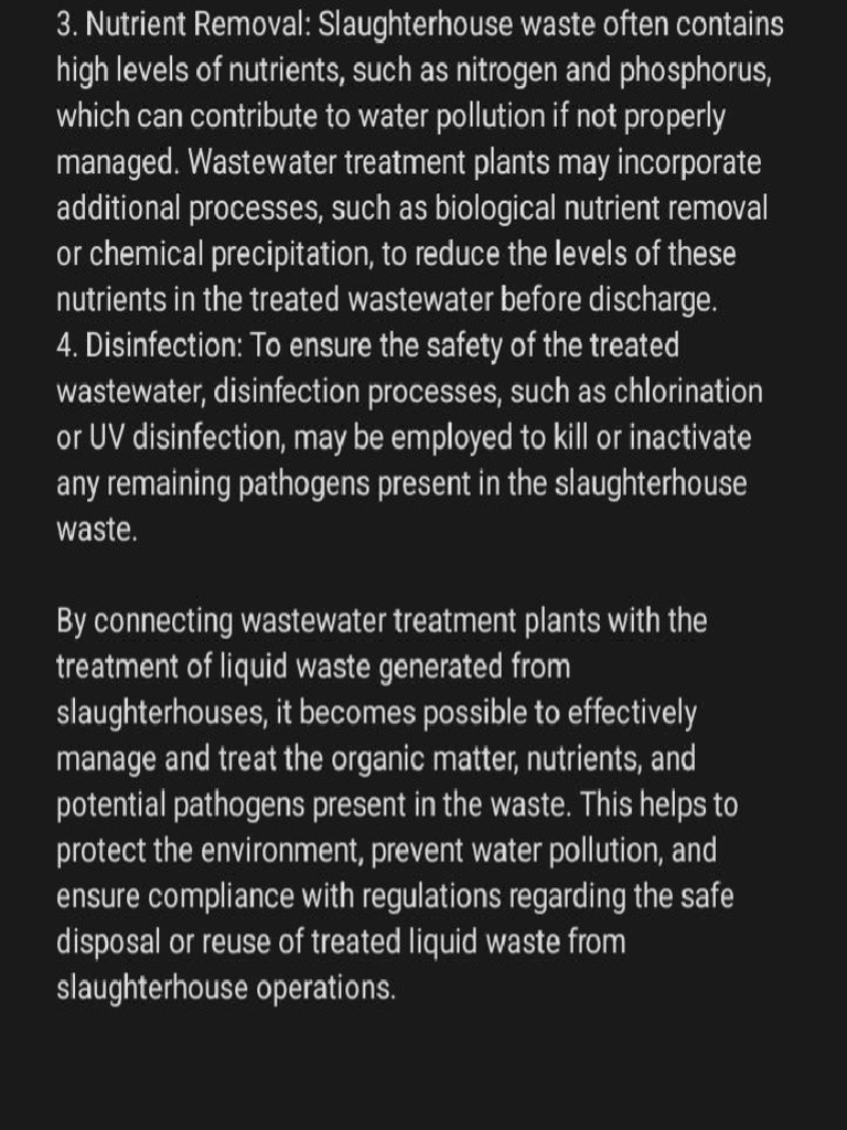 Wastewater Treatment | PDF